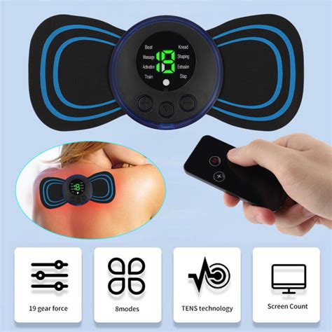 Mini Ems Massager With Remote Darazpk