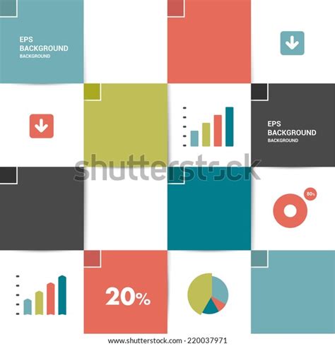 Square Template Diagram Flat Vector Tab Stock Vector Royalty Free Shutterstock