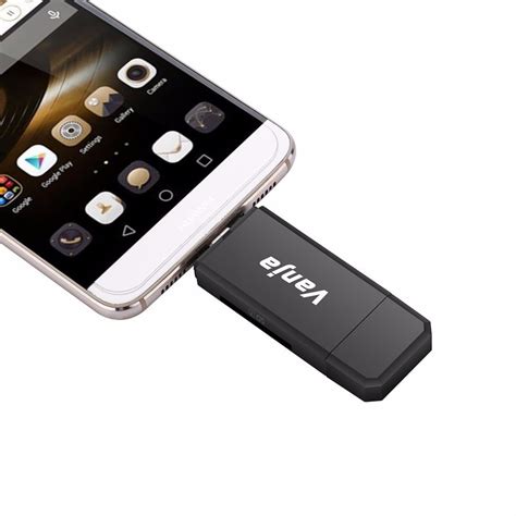 Vanja Micro USB OTG Adapter And USB 2 0 Portable Memory Card Reader For SDXC SDHC SD MMC RS