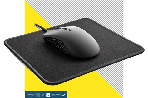 투명한 배경에 분리 된 마우스 패드 Png Psd 프리미엄 Psd 파일