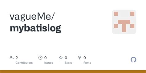 GitHub VagueMe Mybatislog