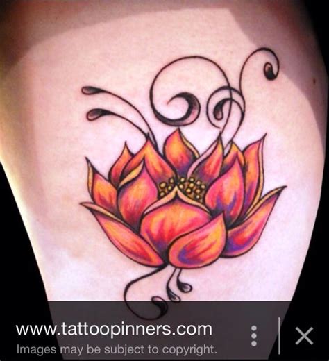Lotus Tattoo I Love The Colors And Shading Lotus Tattoo Design