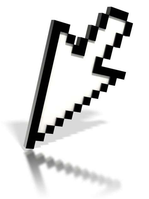 Cursor Pixelated Arrow Great PowerPoint ClipArt For Presentations PresenterMedia