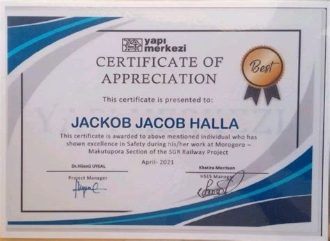 Jacob Halla On Linkedin This Is The Impact Of Hard Working And Following The Company Rules And…