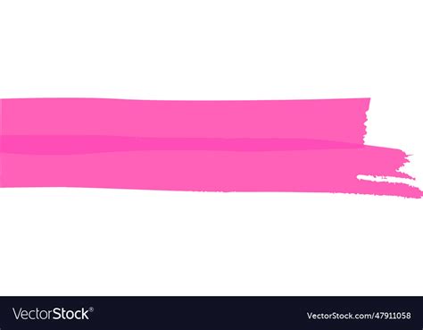 Marker Highlighter Stripe Line Royalty Free Vector Image