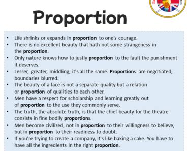 Sentences For Proportion Archives English Grammar Here