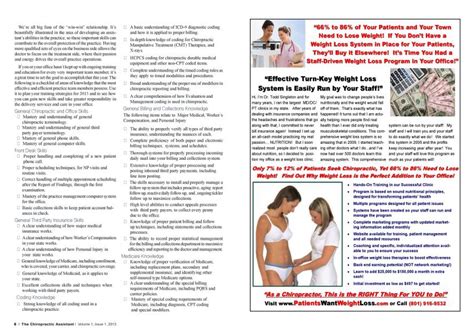 Advertisement The American Chiropractor March 2013
