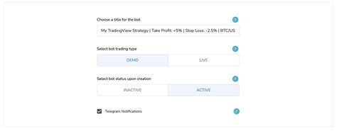 How To Set Up Tradingview Signal Bots A Step By Step Guide