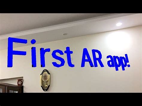 ARKit Tutorial For Beginners 3D Text In Your Room Swiss Society Of