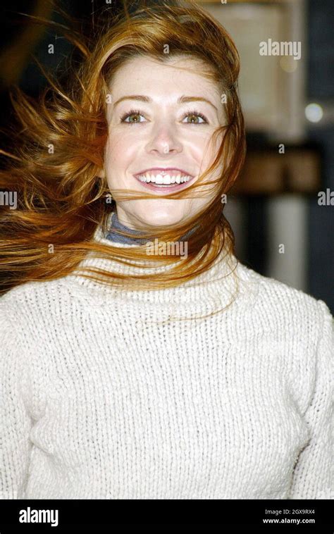 Alyson Hannigan Im Theatre Royal Wo Die Schauspielerin American Pie