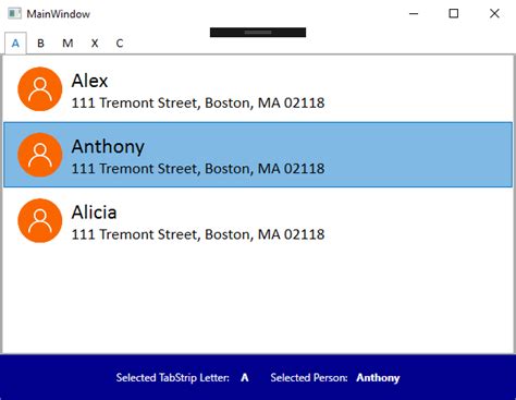 Phonebook Application In Ui For Wpf Telerik Forums