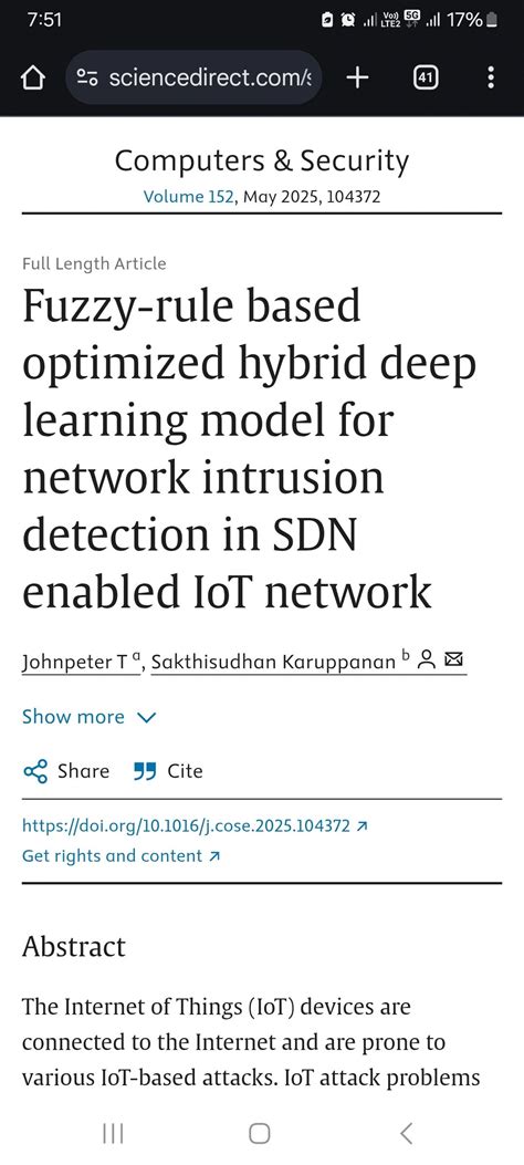 dr sakthi sudhan karuppanan on linkedin cybersecurity iot
