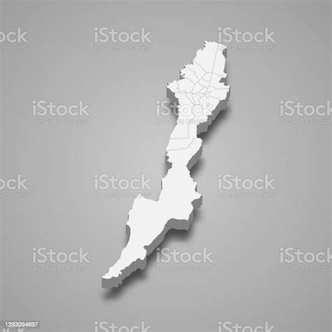 보고타의 3d지도는 콜롬비아의 부서입니다 보고타에 대한 스톡 벡터 아트 및 기타 이미지 보고타 지도 등측투영법 Istock