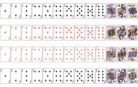 A Standard Deck Of Cards Red At Arthur Moore Blog