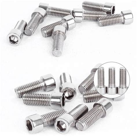 Accessoire Véloboulons De Montage Deau De Bicyclette M5 X 12mmvis En