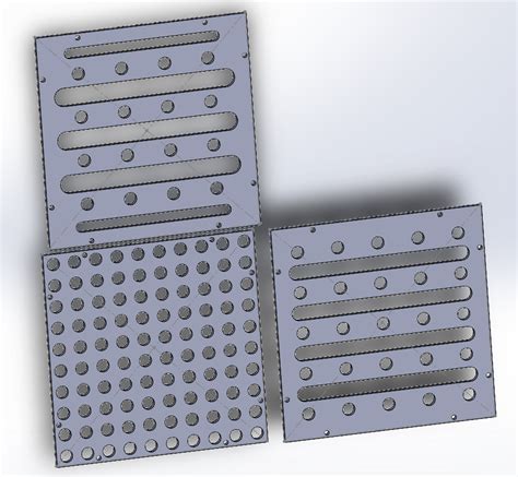 Stl File Ws2811 Pixel Matrix Panels 🎄 ・3d Printing Template To Download