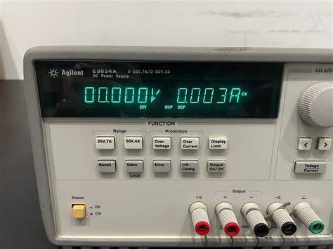 Agilent E3634a Power Supply Novus Ferro Pte Ltd