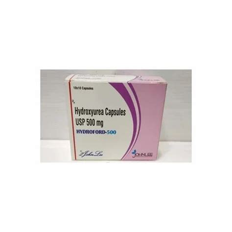 Hydroxyurea Capsule 500mg At ₹ 130 Stripe Hydroxyurea Capsules In Nagpur Id 2854687511348