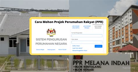 Sewa Rumah RM124 Je Sebulan Ini Syarat Dan Cara Mohon Rumah PPR