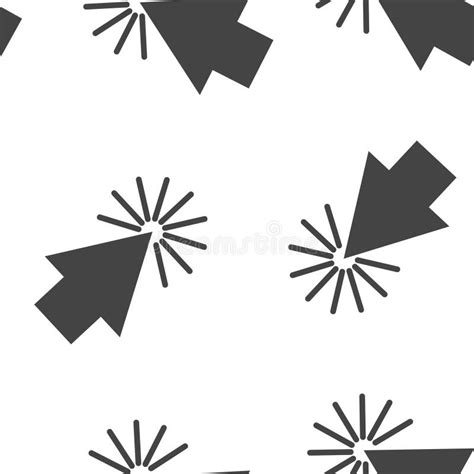 Arrow The Cursor Pointing To The Point The Cursor Clicks On Th Stock Vector Illustration Of