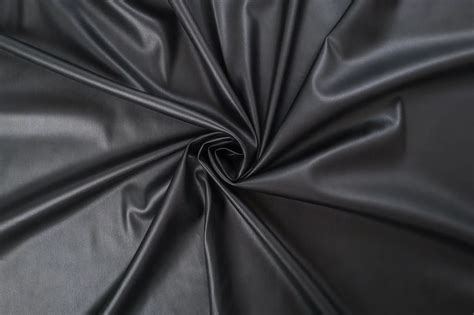 Eko skóra alkantara Premium czarnym KEY Fabrics