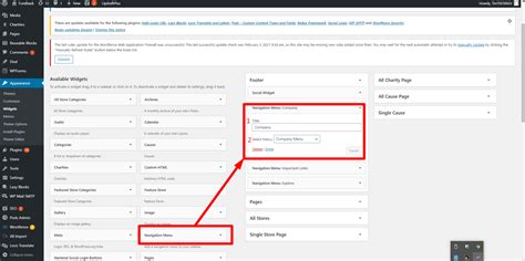 Fundback A Guide On How To Configure Footer Menu Enactsoft