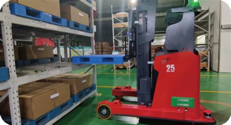 Wcs Automated Warehouse Control System Leishen Robot 3d Slam Unmanned Forklift Agv Robot