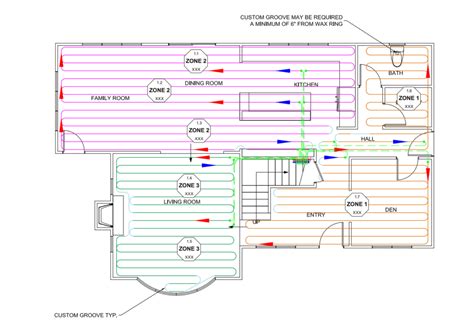 Design Engineering For Radiant Floor Heating Warmboard Inc