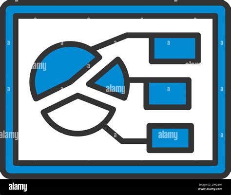 Tablet With Analytics Diagram Icon Stock Vector Image And Art Alamy