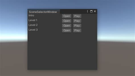 Scene Selector Tool Bronson Zgeb
