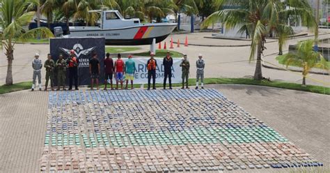 Dos Toneladas De Cocaína Fueron Incautadas Por La Armada En San Andrés
