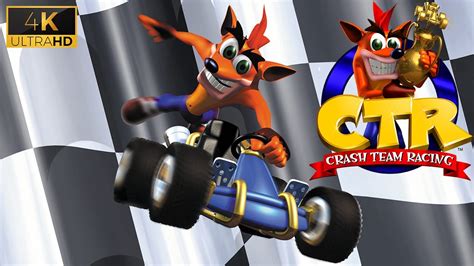 Ps1 First Look 16 Ctr Crash Team Racing Us 1999 4k60ᶠᵖˢ
