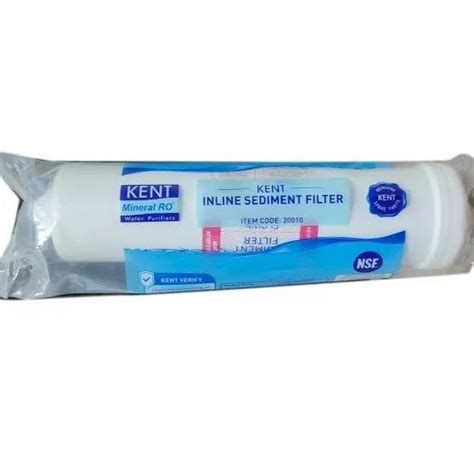 Polypropylene Kent Inline Sediment Filter 8 At Rs 510piece In New