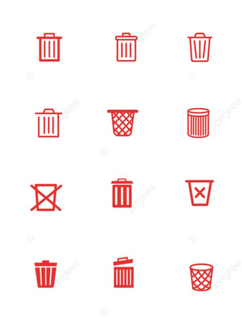 delete recycle trash can computer icon vector element design