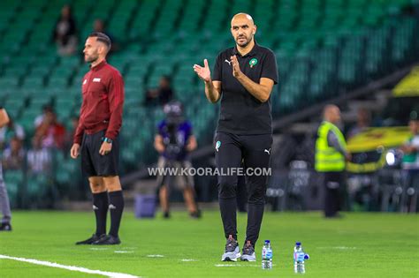 تاريخ الكشف عن لائحة المنتخب المغربي الرسمية في كأس العالم كوورة لايف