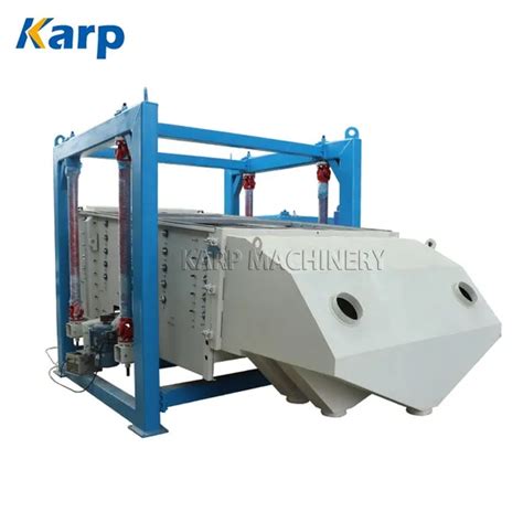 10 Ton Capacity Silica Sand Square Swinging Vibrating Screen Sieve