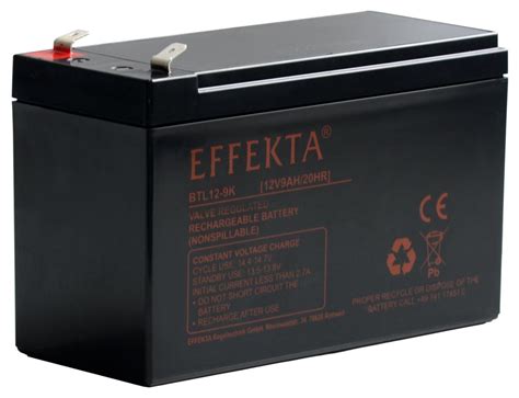 Effekta BTL K V Ah Batterie für USV Notbeleuchtung