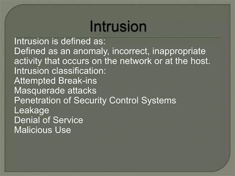Intrusion Detection System Ids Pptx