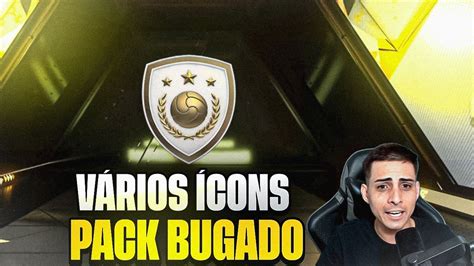 PACK S BUGADOS PEGUEI VÁRIOS ÍCONS E MONTEI UM TIMAÇO FC MOBILE