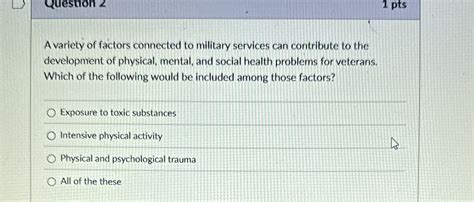 Solved Question 21 ﻿ptsa Variety Of Factors Connected To
