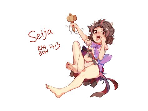 Zhenhong Kijin Seija Touhou Chinese Commentary Commentary Request