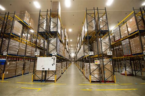 The Martin Brower Distribution Centre In Coventry Supplying Mcdonalds