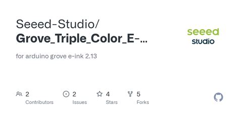 GitHub Seeed Studio Grove Triple Color E Lnk 2 13 For Arduino Grove