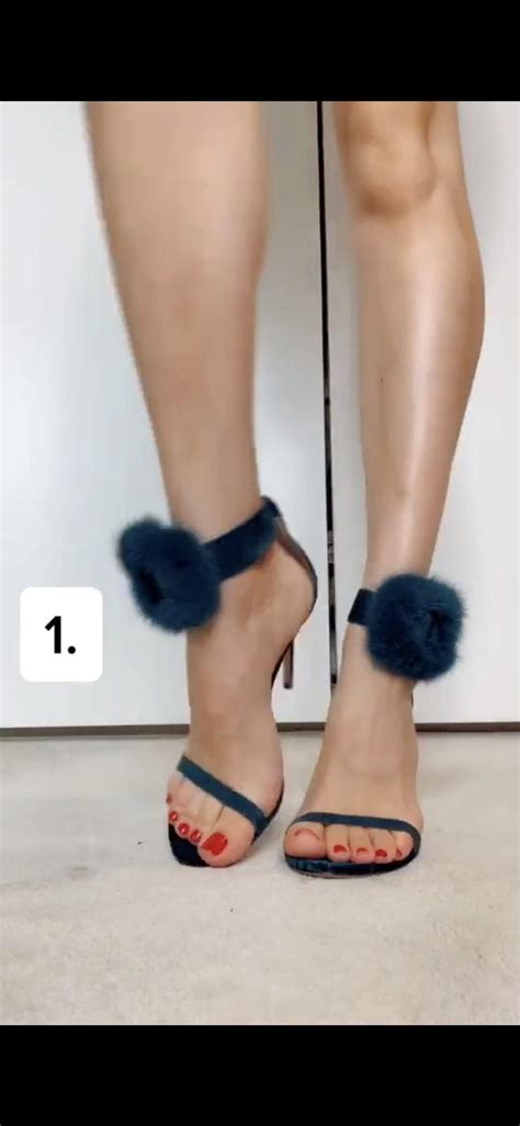 Xenia Tchoumitchevas Feet