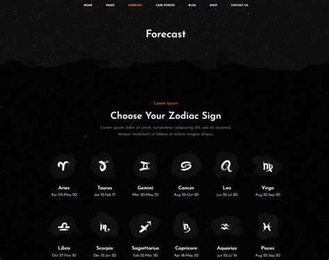 Augury Horoscope And Astrology Wordpress Theme Wp Solver