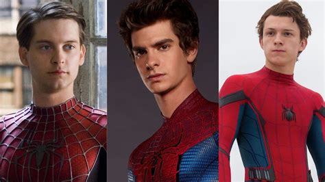 Qué actores se han puesto el traje de Spider Man en el MCU