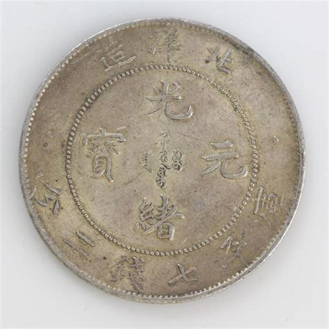 29th Year Of Kuang Hsu Pei Yang Silver Chinese Dollar Coin Property Room