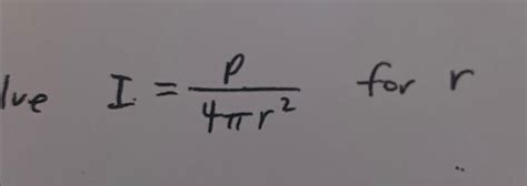 Solved I 4πr2p