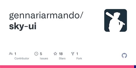 Sky Ui README Md At Main Gennariarmando Sky Ui GitHub