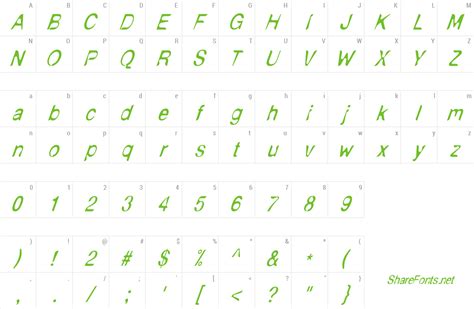 NudE Italic Font Wfonts Com Download Free
